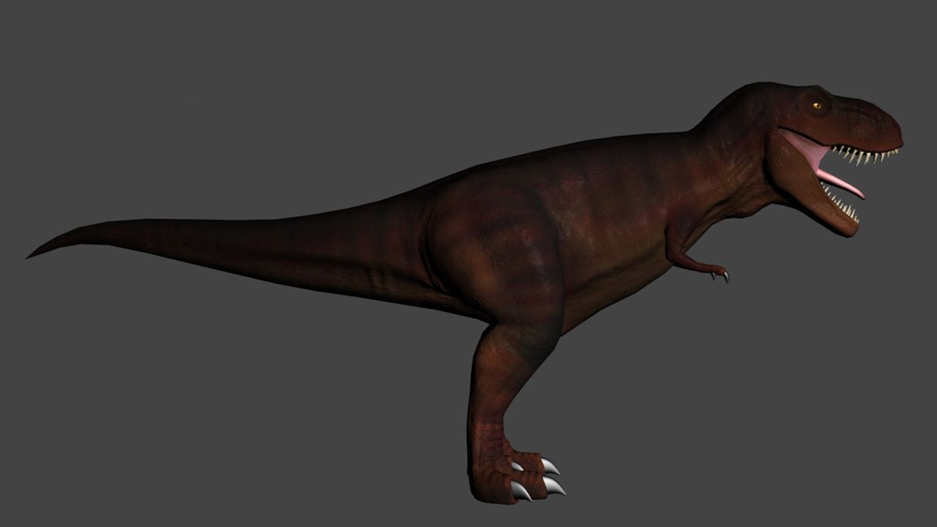3d T-rex T Rex Model