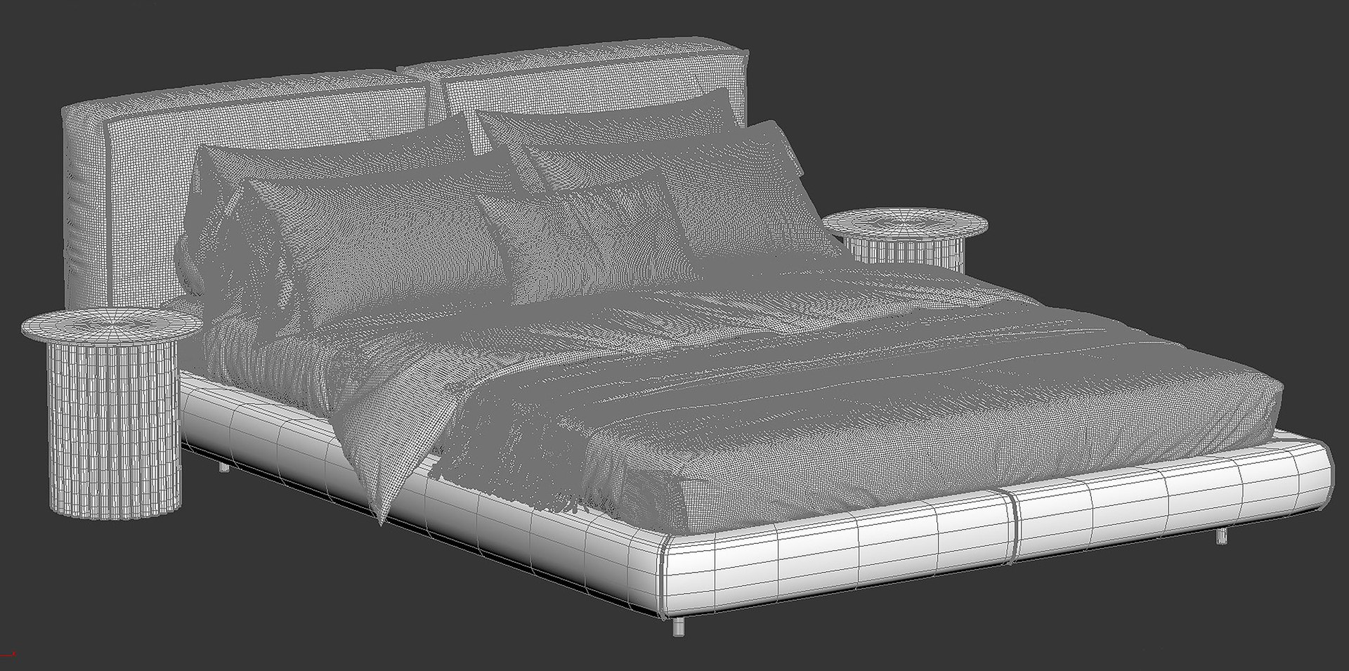 3D Zenit Bed By Desiree - TurboSquid 2099973