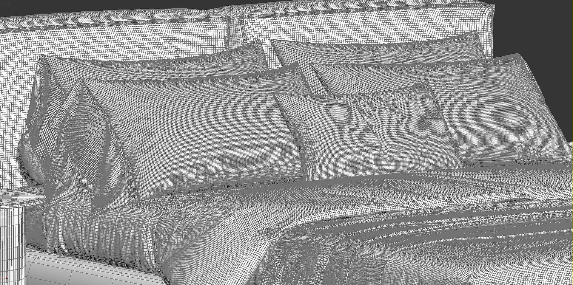 3D Zenit Bed By Desiree - TurboSquid 2099973