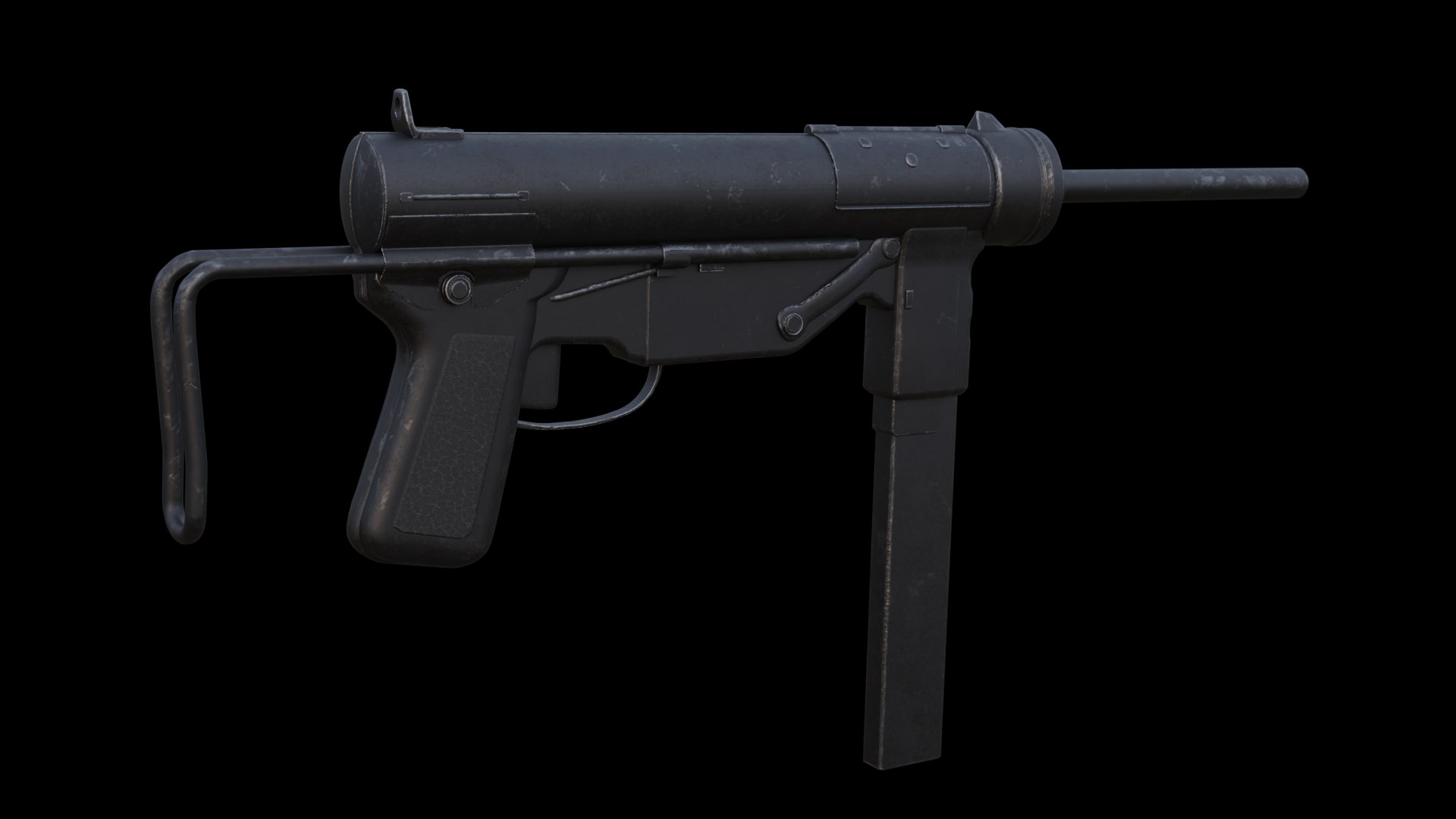 3D Grease Gun HIGH QUALITY 3d Model Game Ready Textured and Unwrapped ...