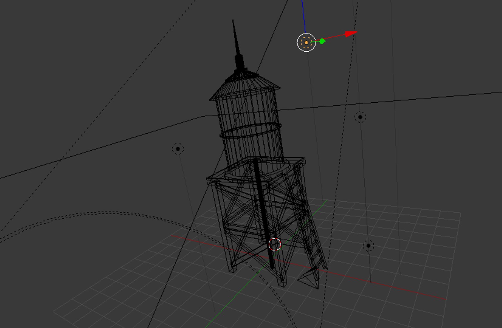 Water Tower 3D Model - TurboSquid 1206122