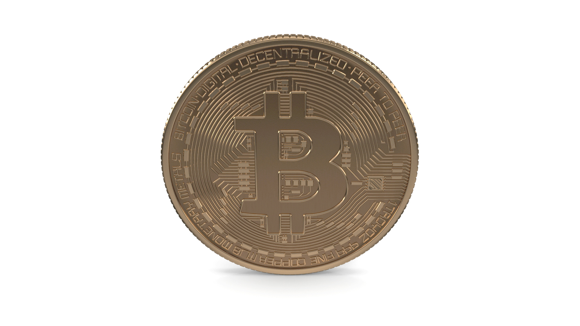 3D Bitcoin - TurboSquid 2356528