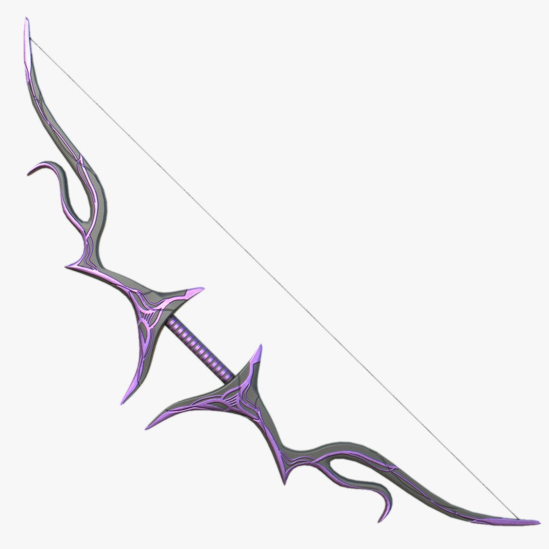 Fantasy Bow 3D Model - TurboSquid 2387043