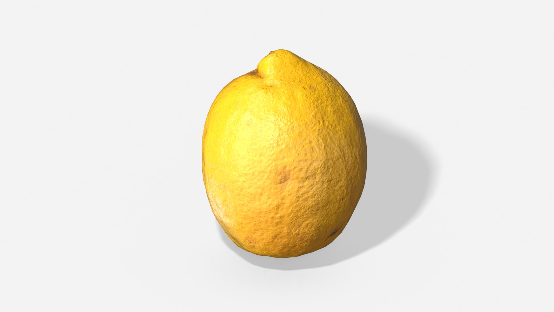 Fruit Lemon - Photoscanned Model - TurboSquid 1513171