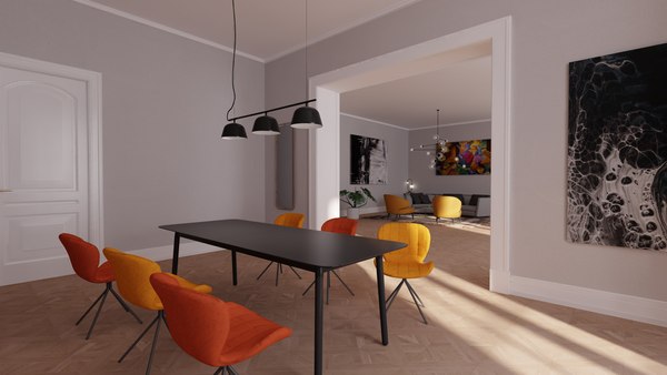 свободно 3D модель Shapespark example room - TurboSquid 1964014
