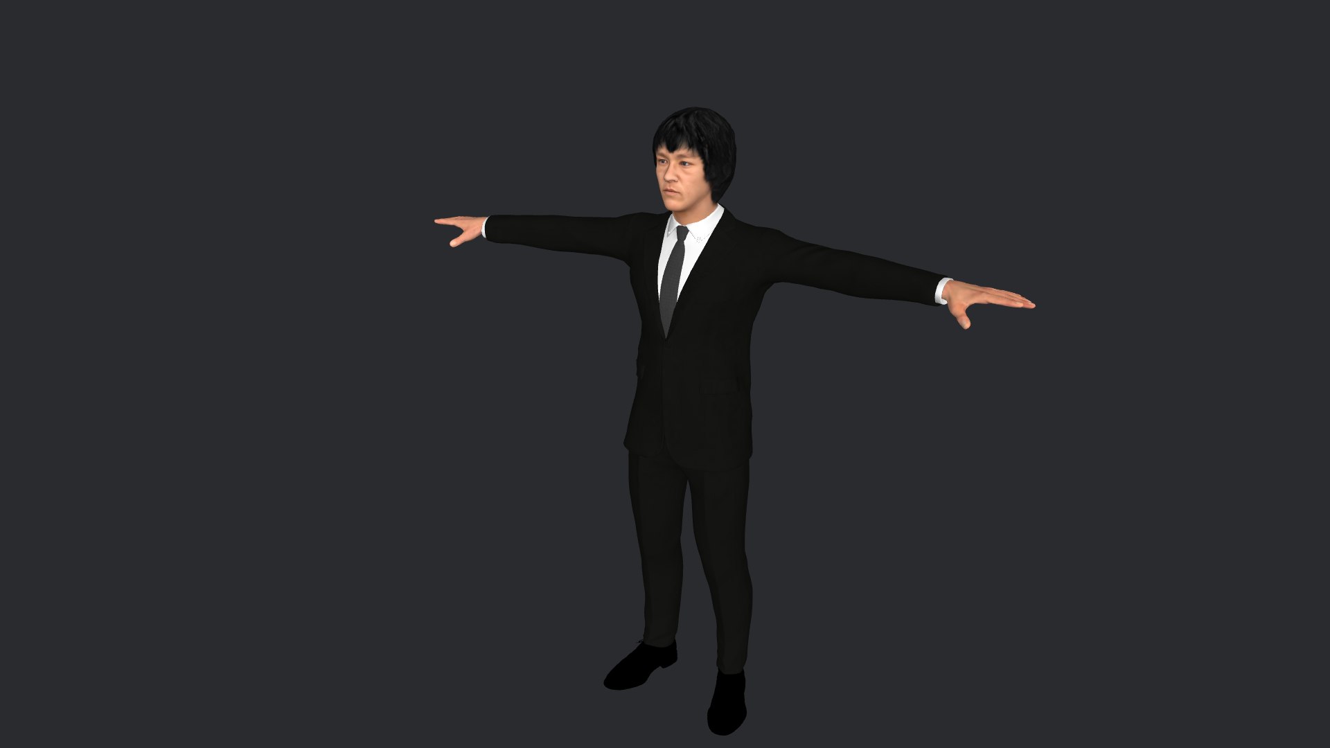 Bruce Lee Hyper Realistic Full Body Fully Rigged 3D Character 3D Model ...