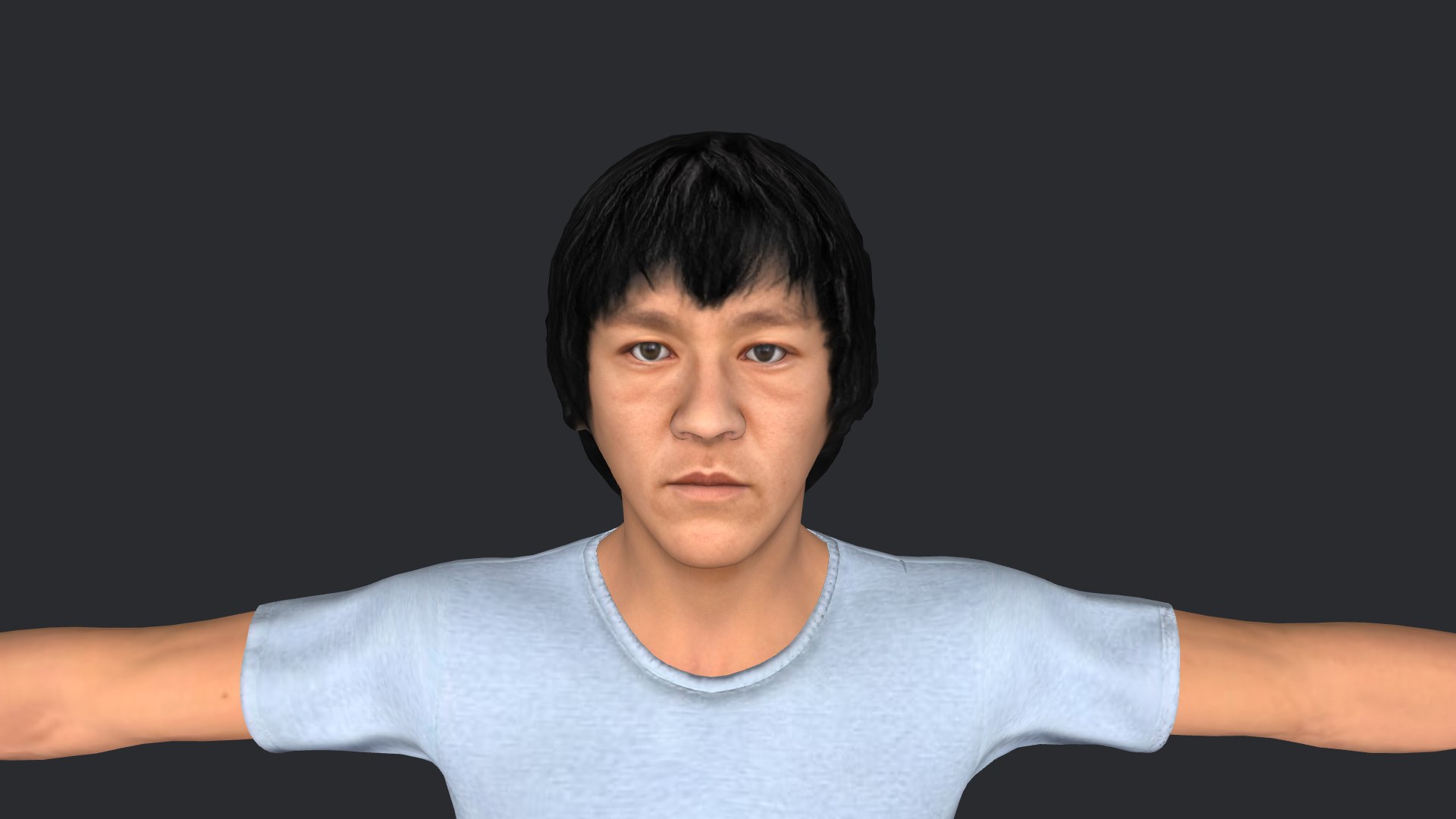 Bruce Lee Hyper Realistic Full Body Fully Rigged 3D Character 3D Model ...