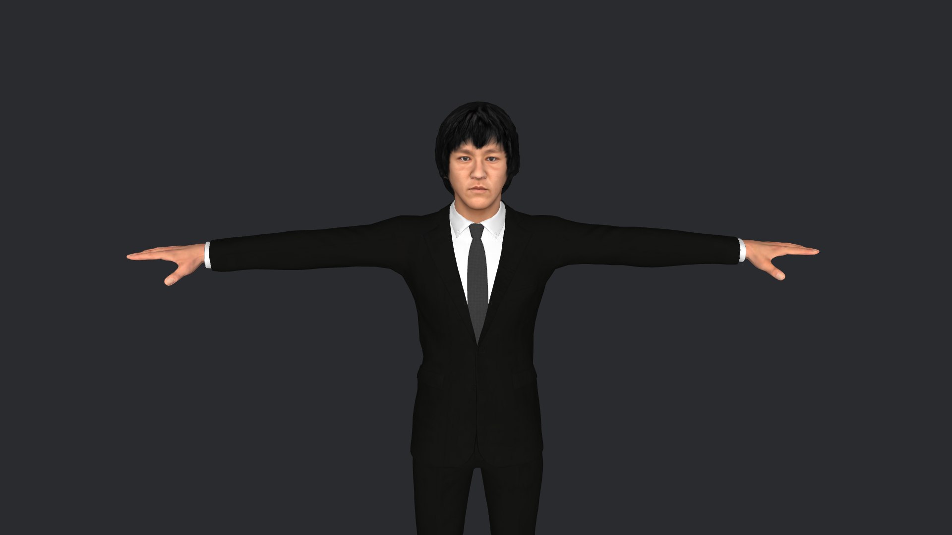 Bruce Lee Hyper Realistic Full Body Fully Rigged 3D Character 3D Model ...