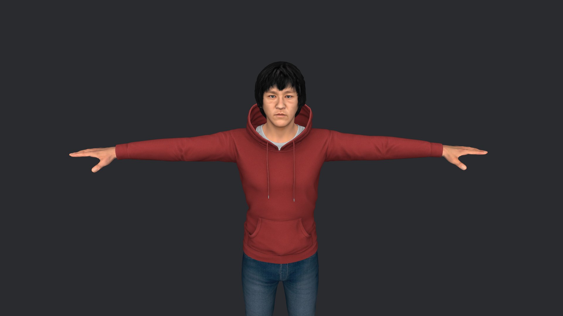 Bruce Lee Hyper Realistic Full Body Fully Rigged 3D Character 3D Model ...
