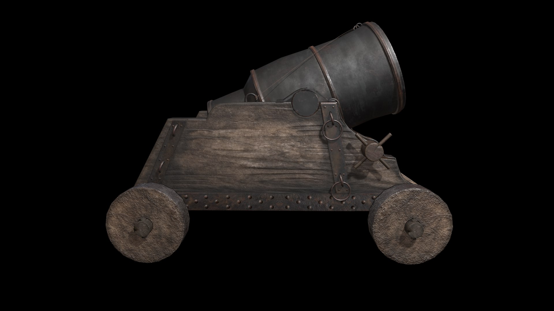 Medieval Mortar- Lowpoly model model - TurboSquid 1728944