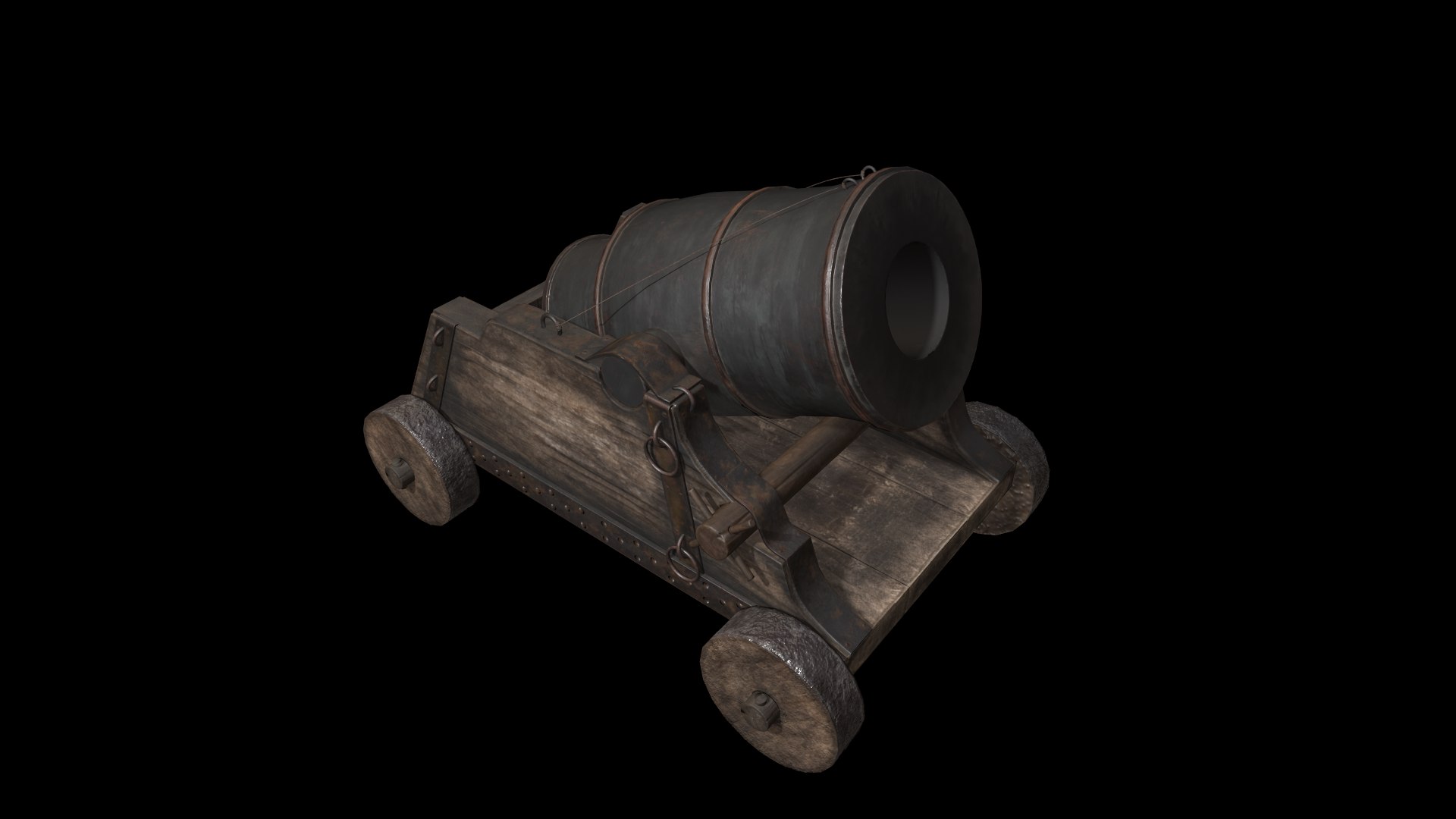 Medieval Mortar- Lowpoly model model - TurboSquid 1728944