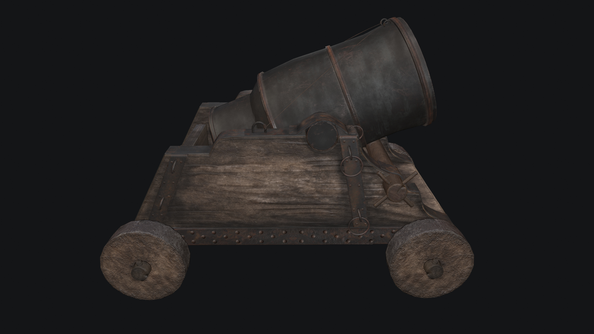 Medieval Mortar- Lowpoly model model - TurboSquid 1728944