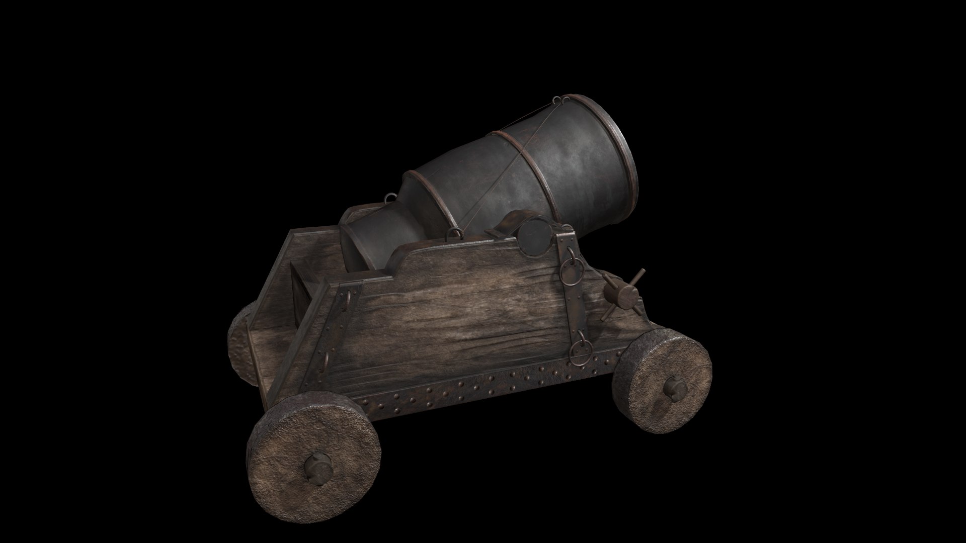 Medieval Mortar- Lowpoly model model - TurboSquid 1728944