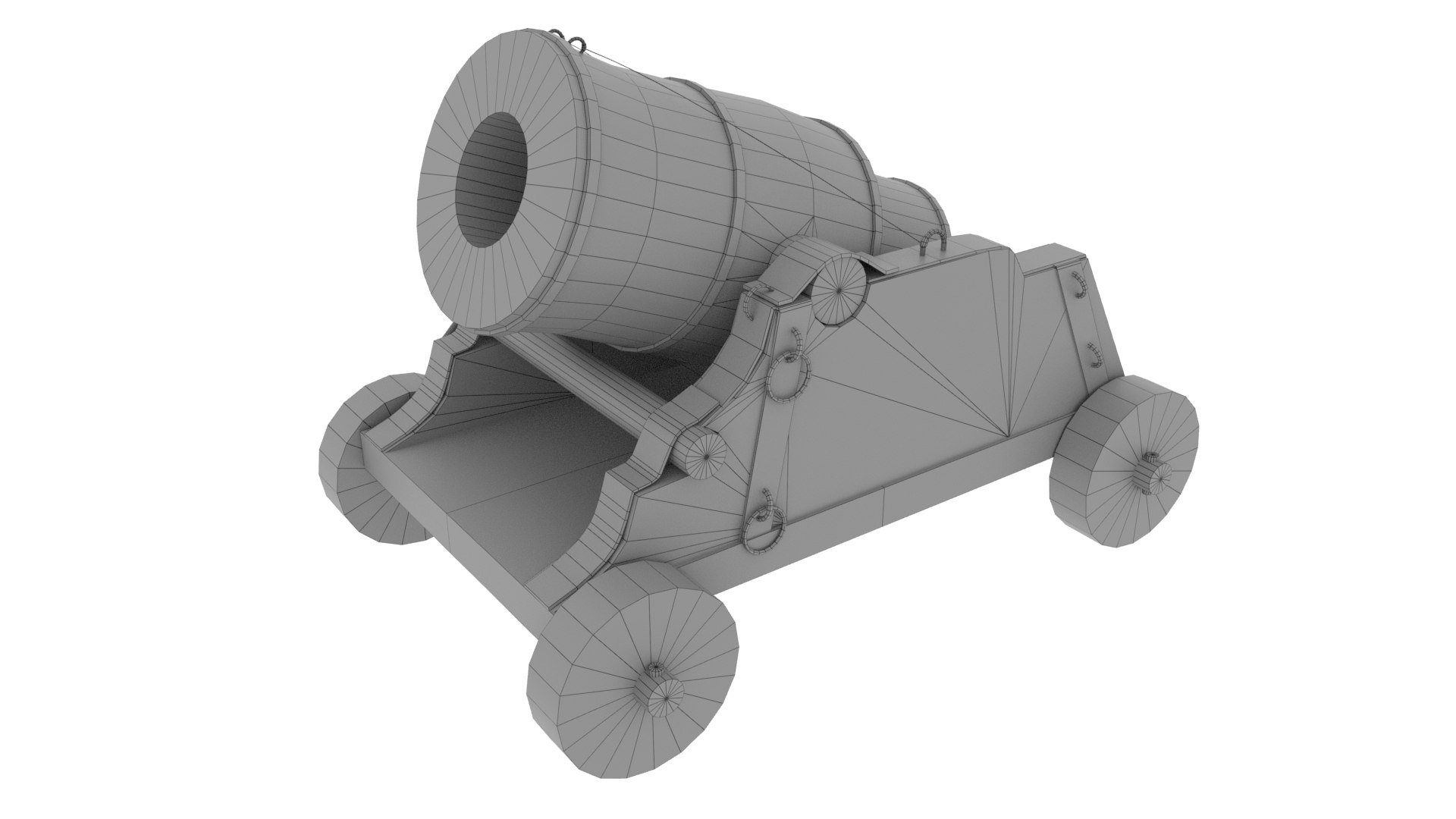 Medieval Mortar- Lowpoly model model - TurboSquid 1728944