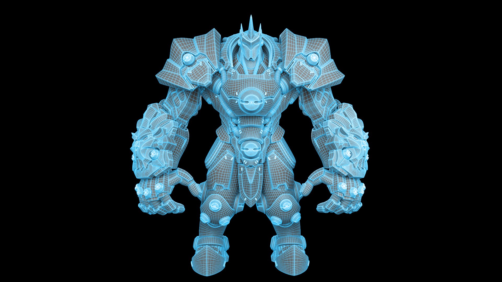 3D Overwatch Reinhardt - TurboSquid 1665481