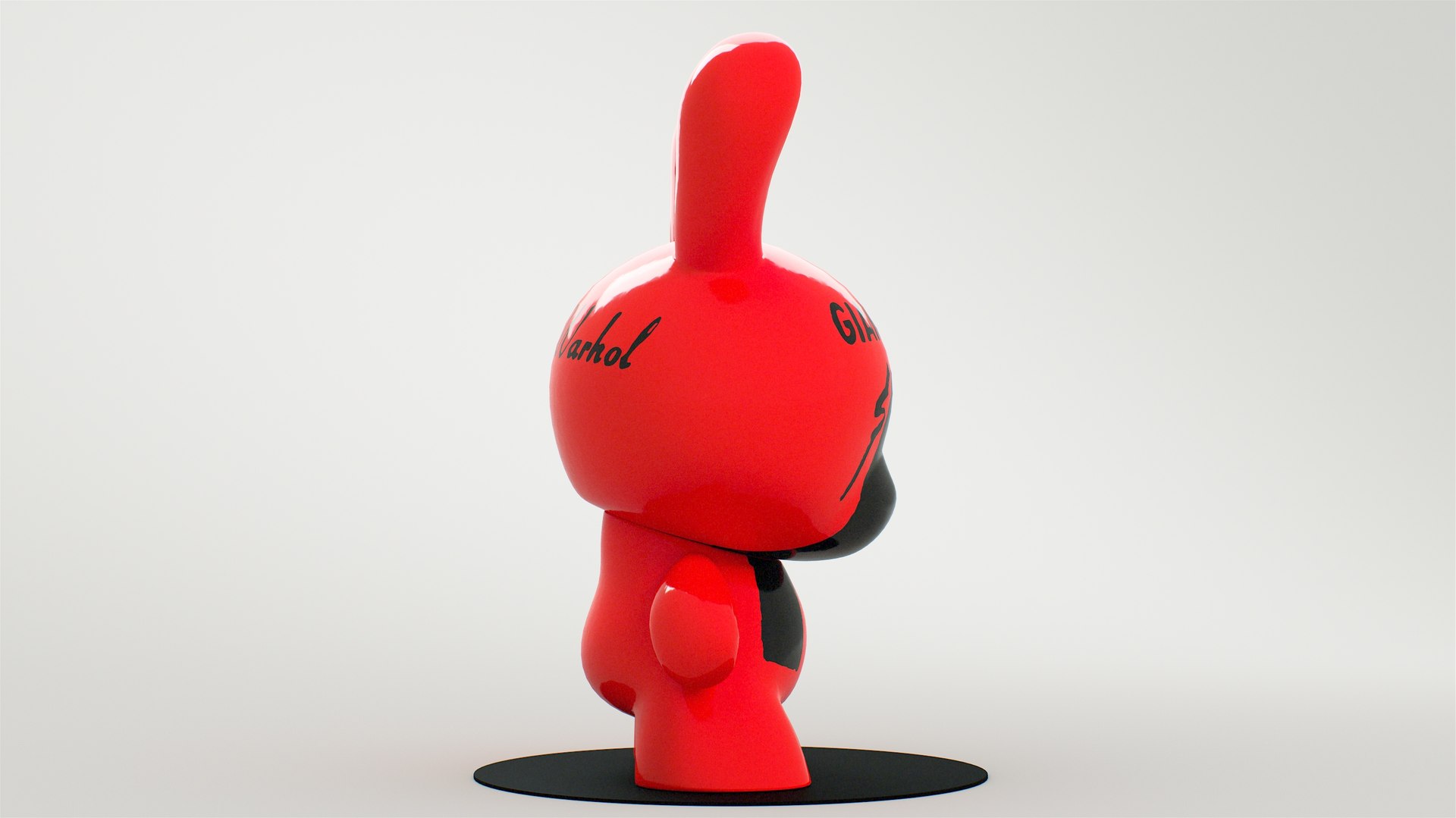 Kidrobot Andy Warhol 20 Red Giant 3D - TurboSquid 1824199