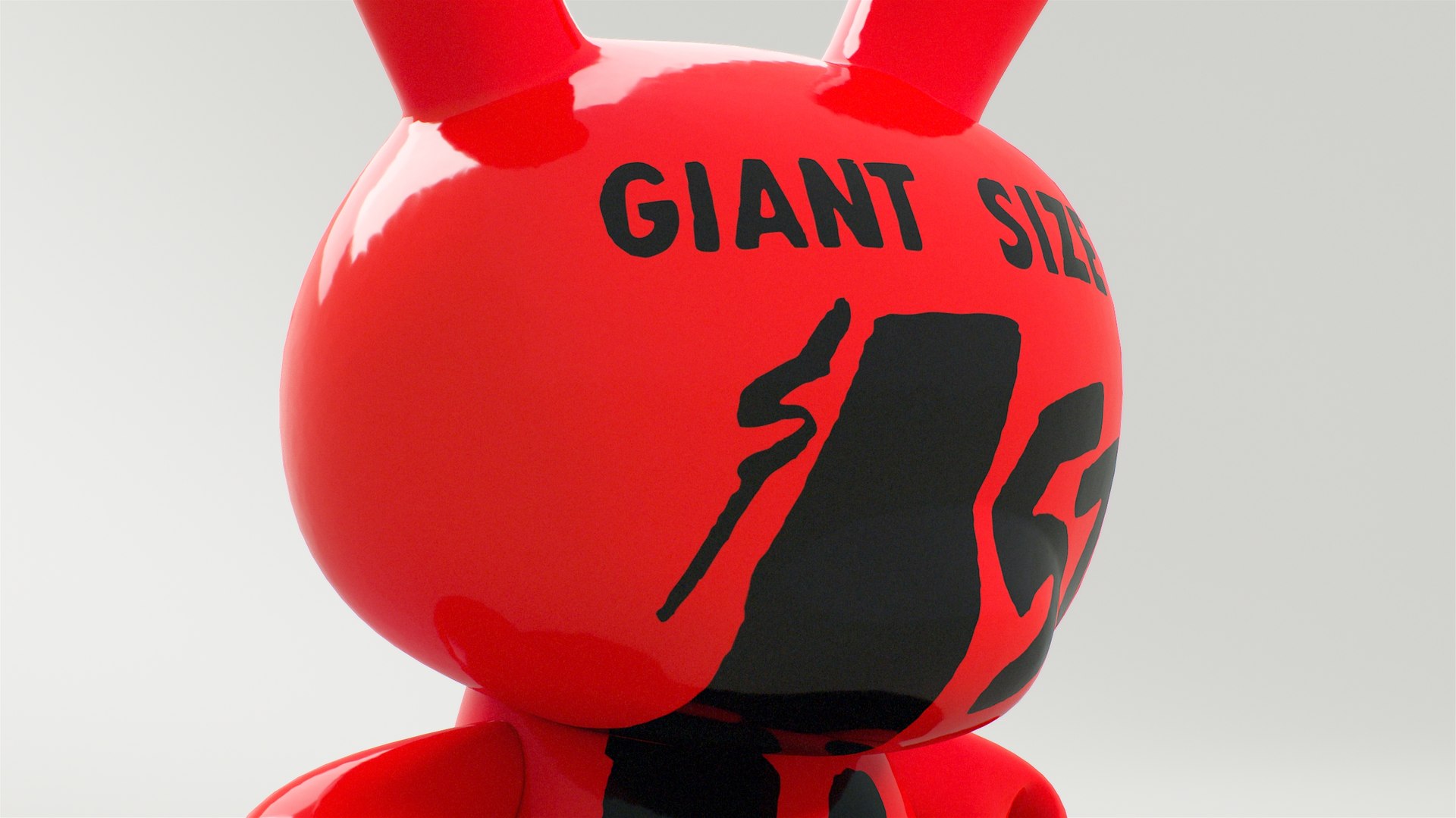 Kidrobot Andy Warhol 20 Red Giant 3D - TurboSquid 1824199