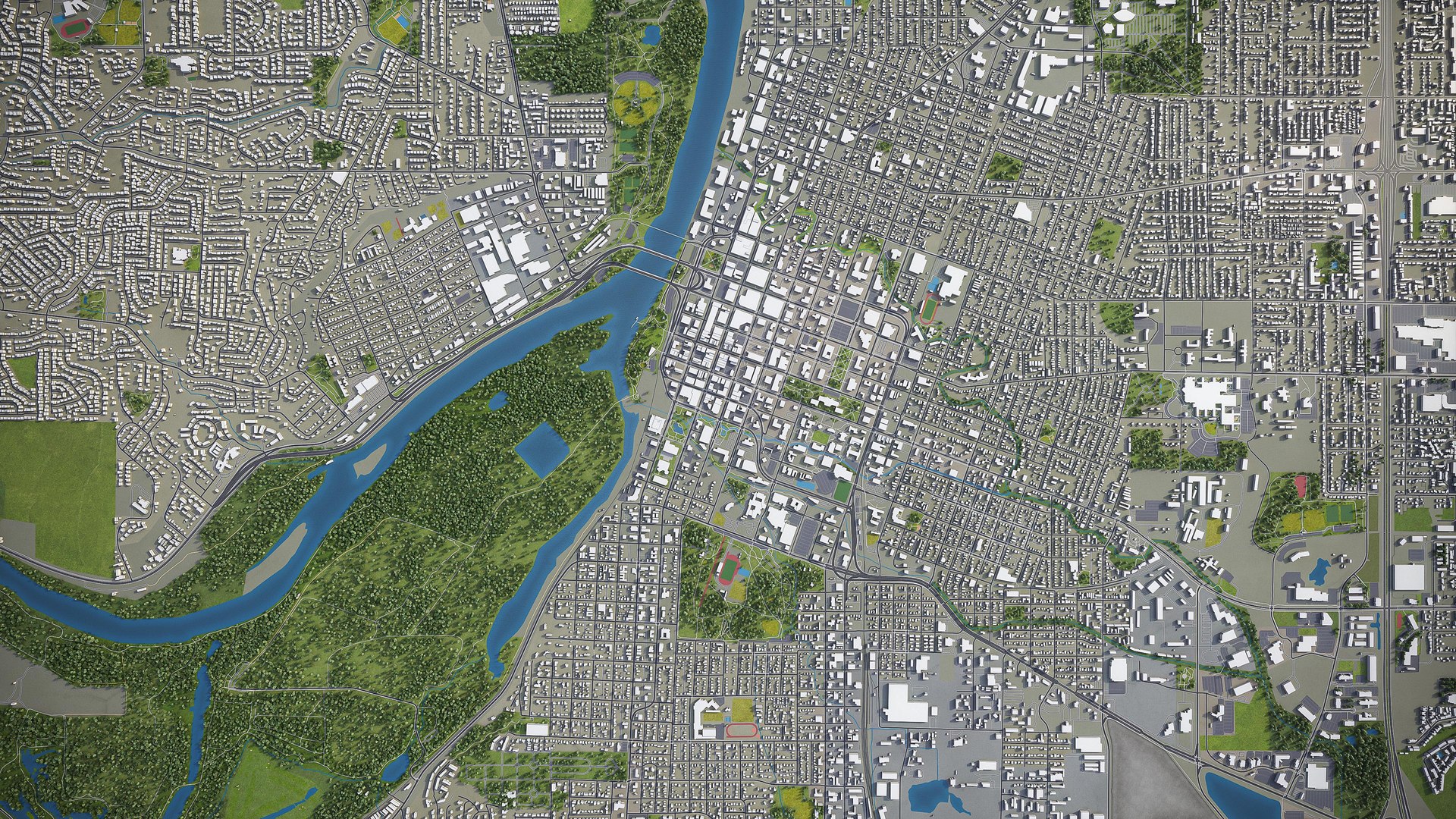 Salem Surrounding - 3D Model - TurboSquid 1558800