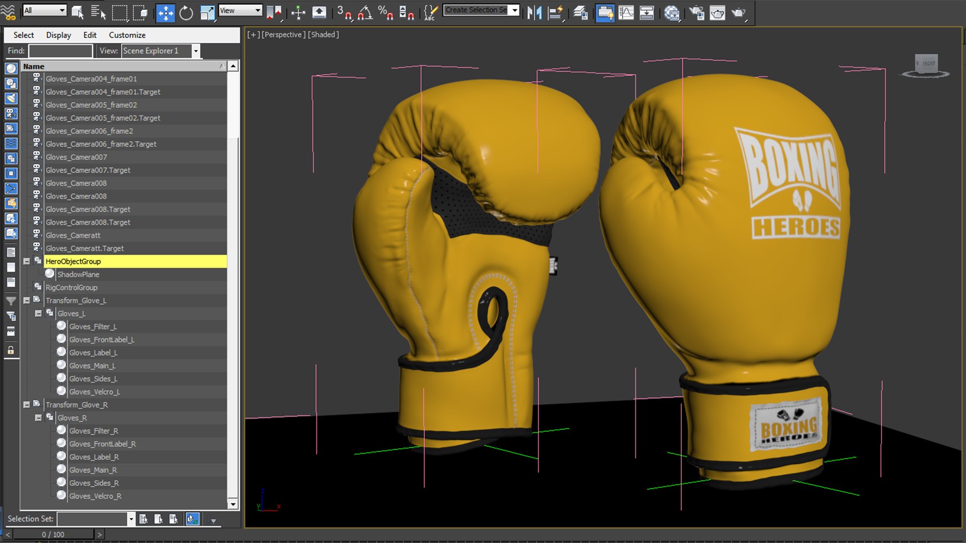 Boxing Gloves 3D - TurboSquid 1847885