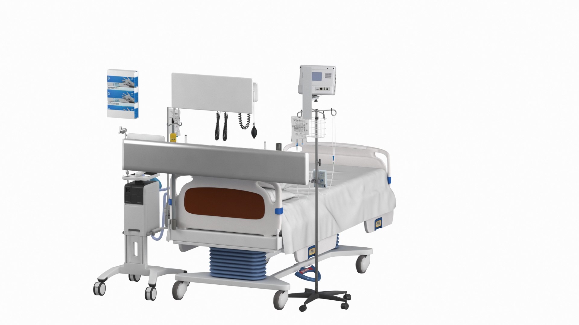 ICU Equipment 3D - TurboSquid 1992473