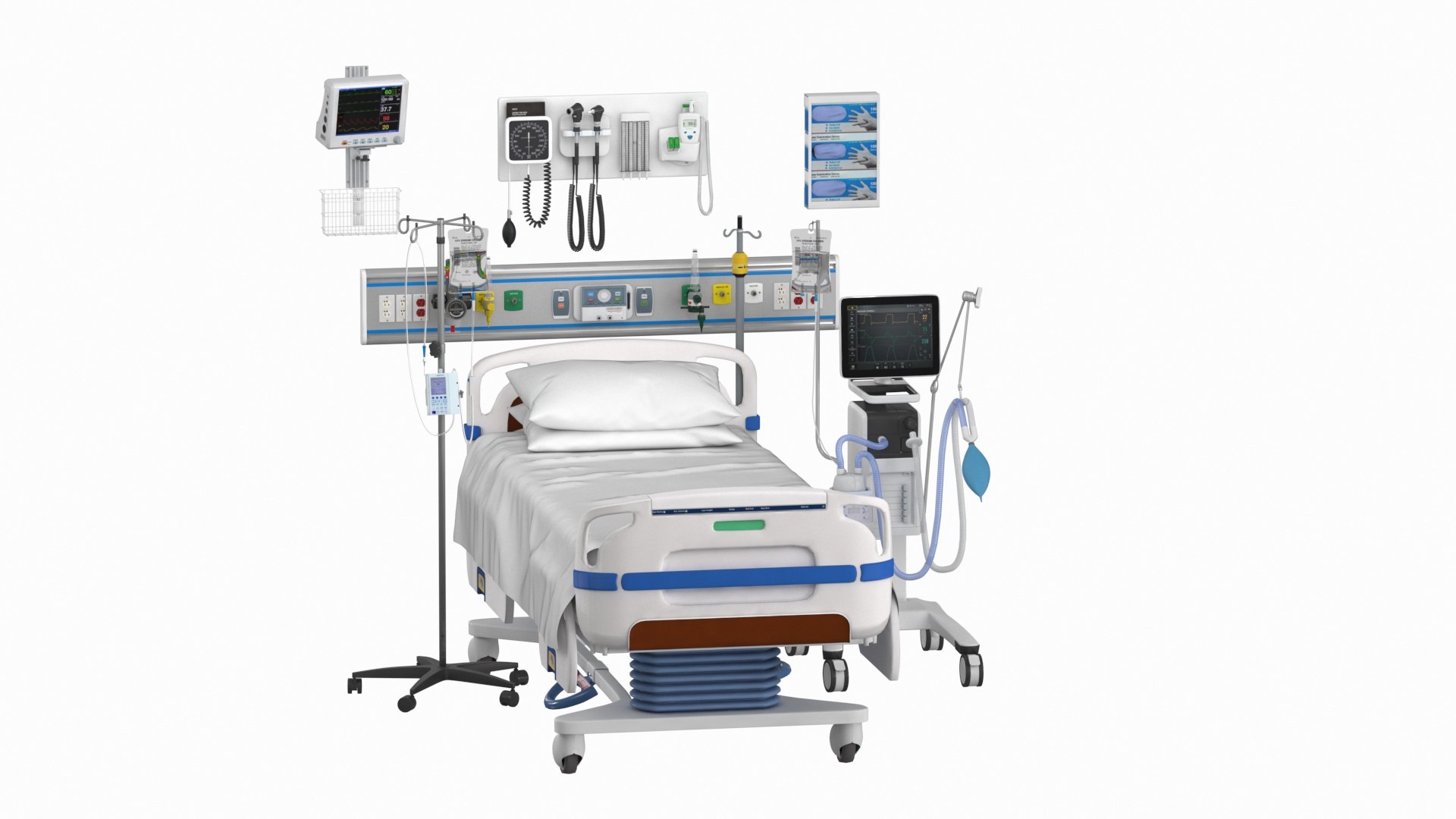 ICU Equipment 3D - TurboSquid 1992473