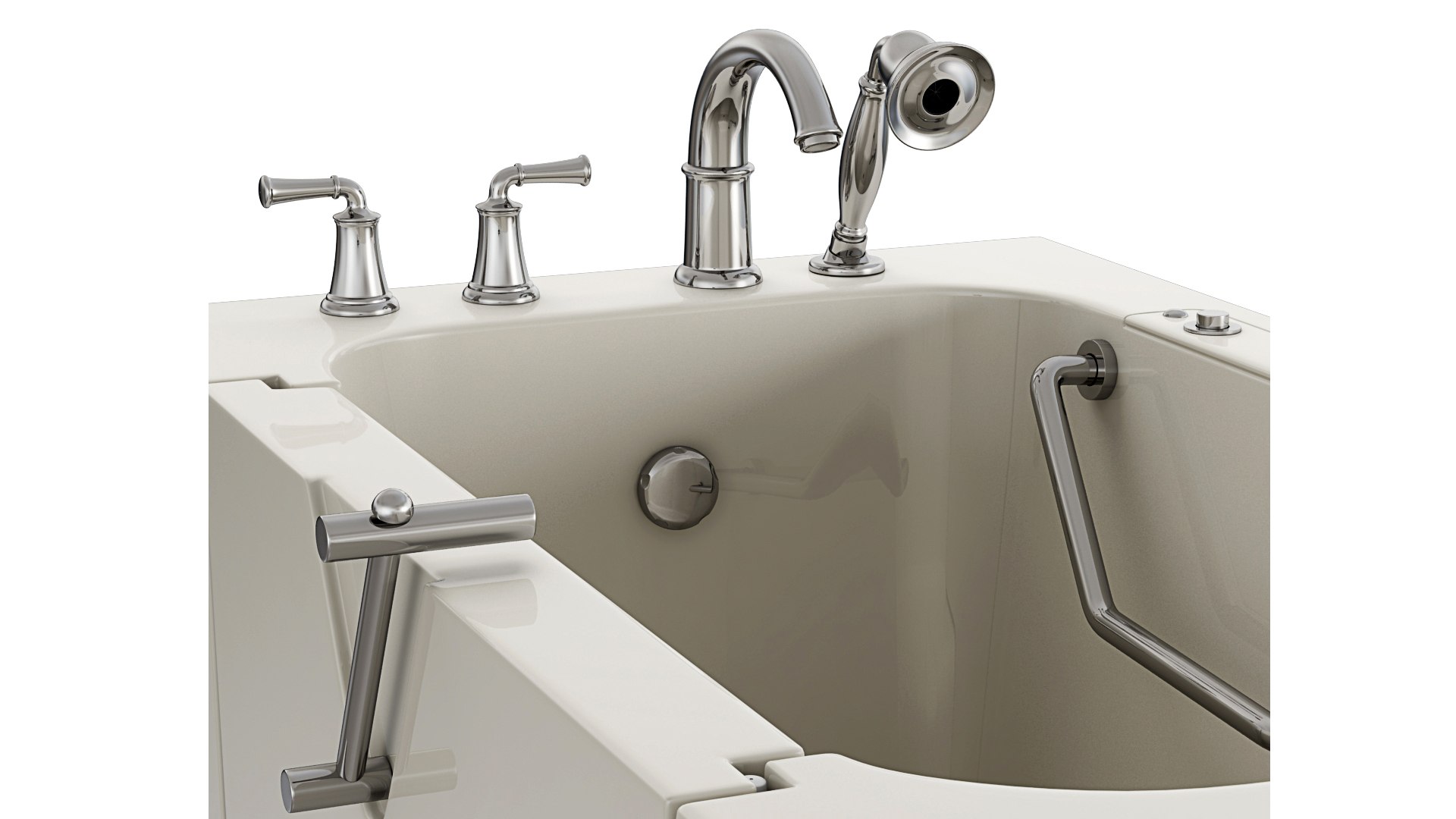 3D Ferguson American Standard 709 Value Series 52 x 32 in model ...