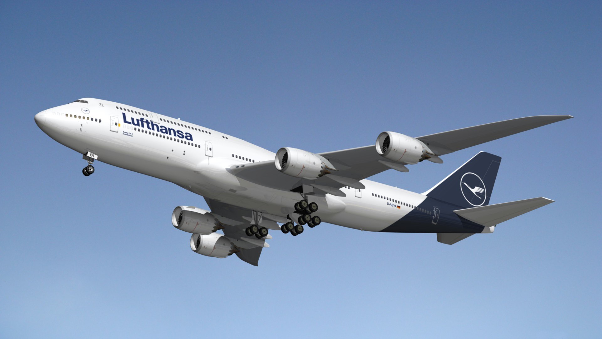3D boeing 747 lufthansa nl - TurboSquid 1251114