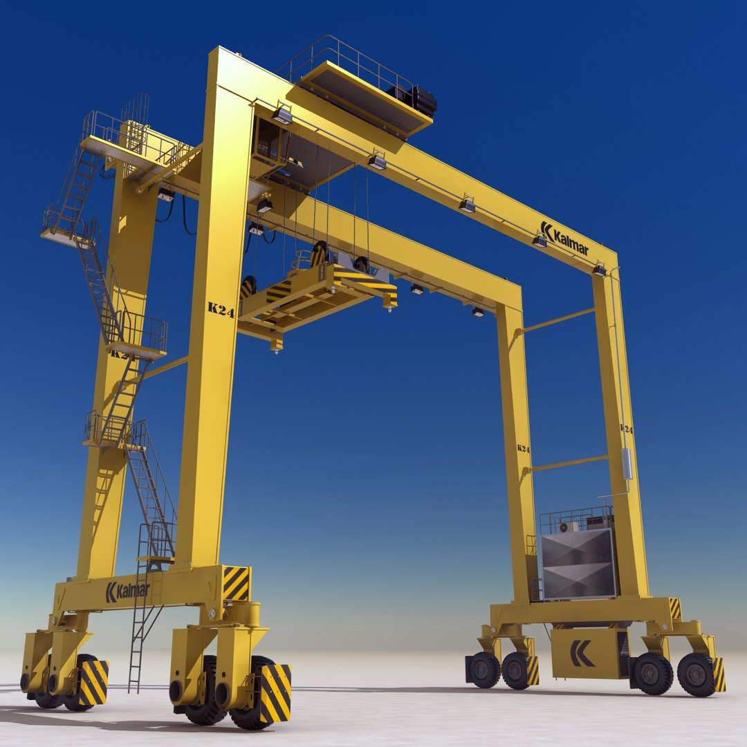 Rtg Crane Kalmar 3ds