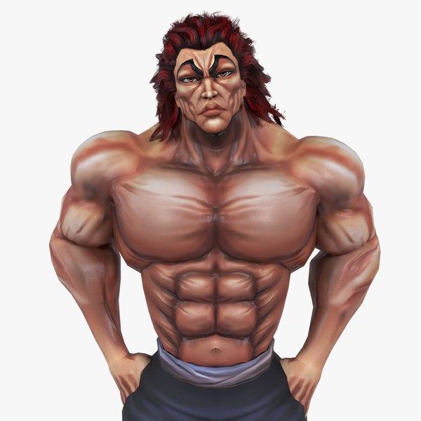 modelo 3d Yujiro Hanma - TurboSquid 2294591