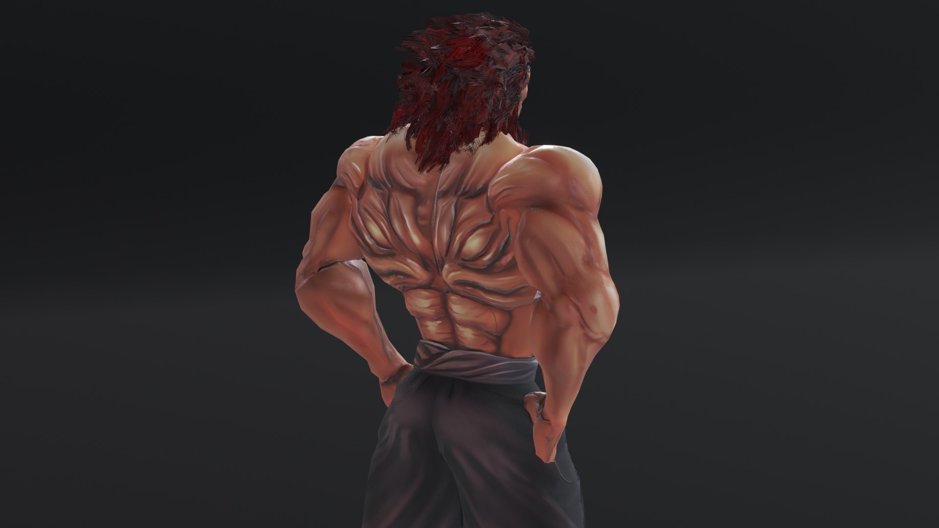 Yujiro Hanma 3D Model - TurboSquid 2294591
