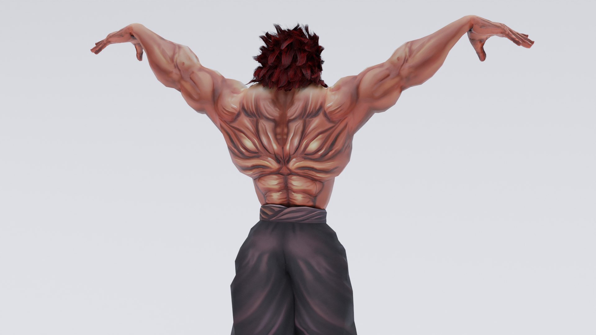 Yujiro Hanma 3D Model - TurboSquid 2294591