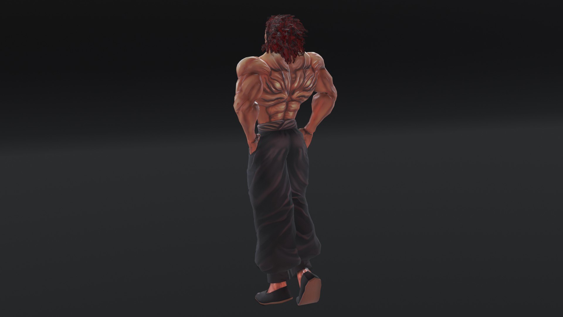 Yujiro Hanma 3D Model - TurboSquid 2294591