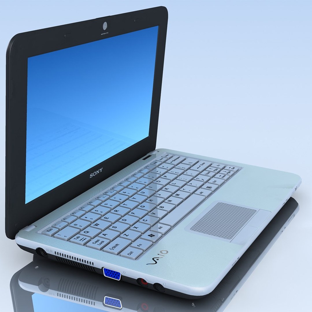 Notebook Sony Vaio Pcg-21213v 3d Model