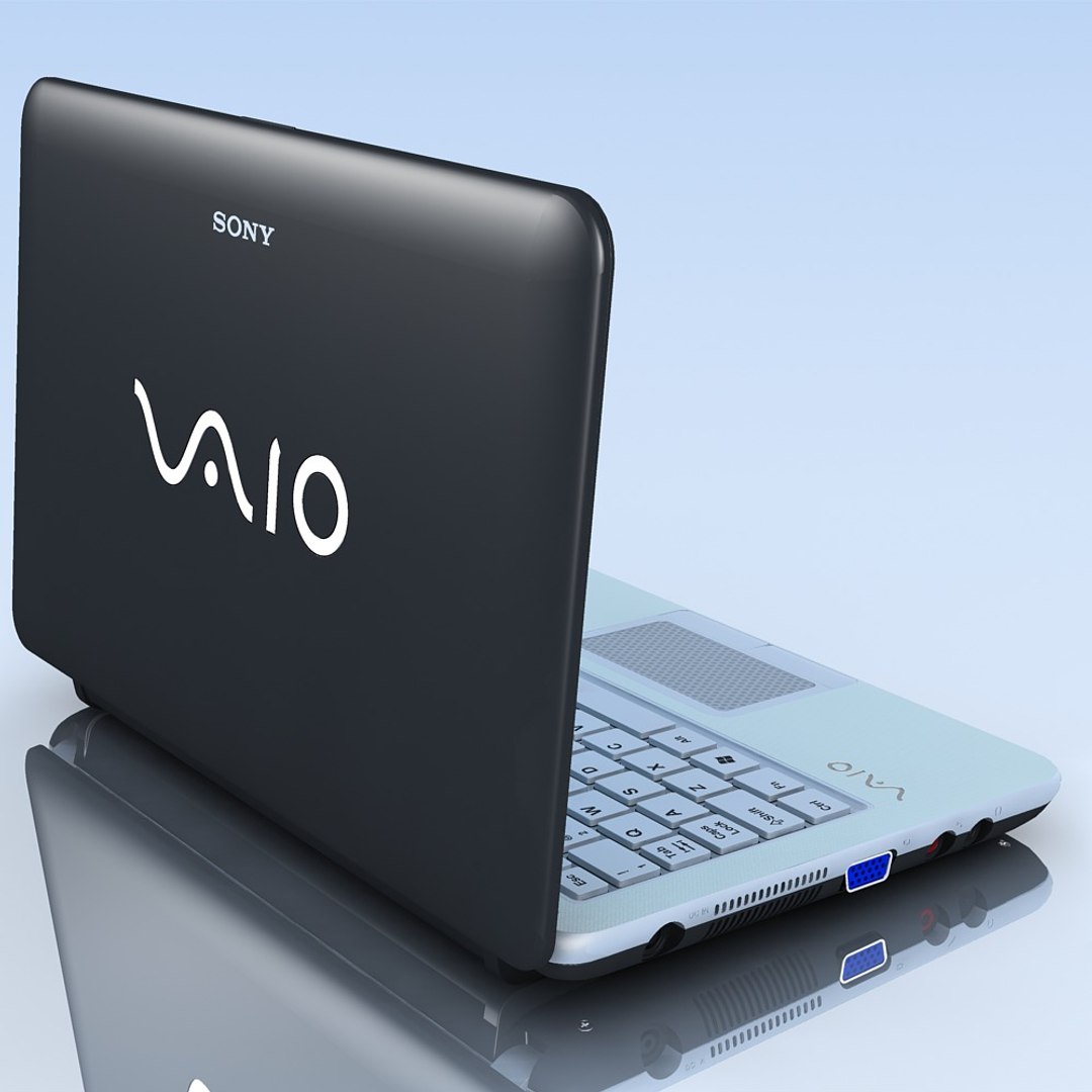 Notebook Sony Vaio Pcg-21213v 3d Model