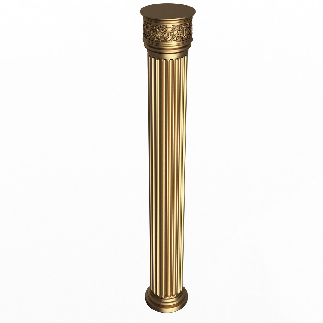 Column Capital 01203 Model - TurboSquid 2173390