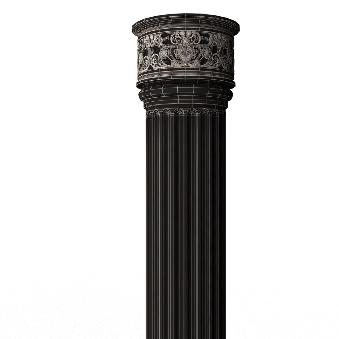 Column Capital 01203 Model - TurboSquid 2173390