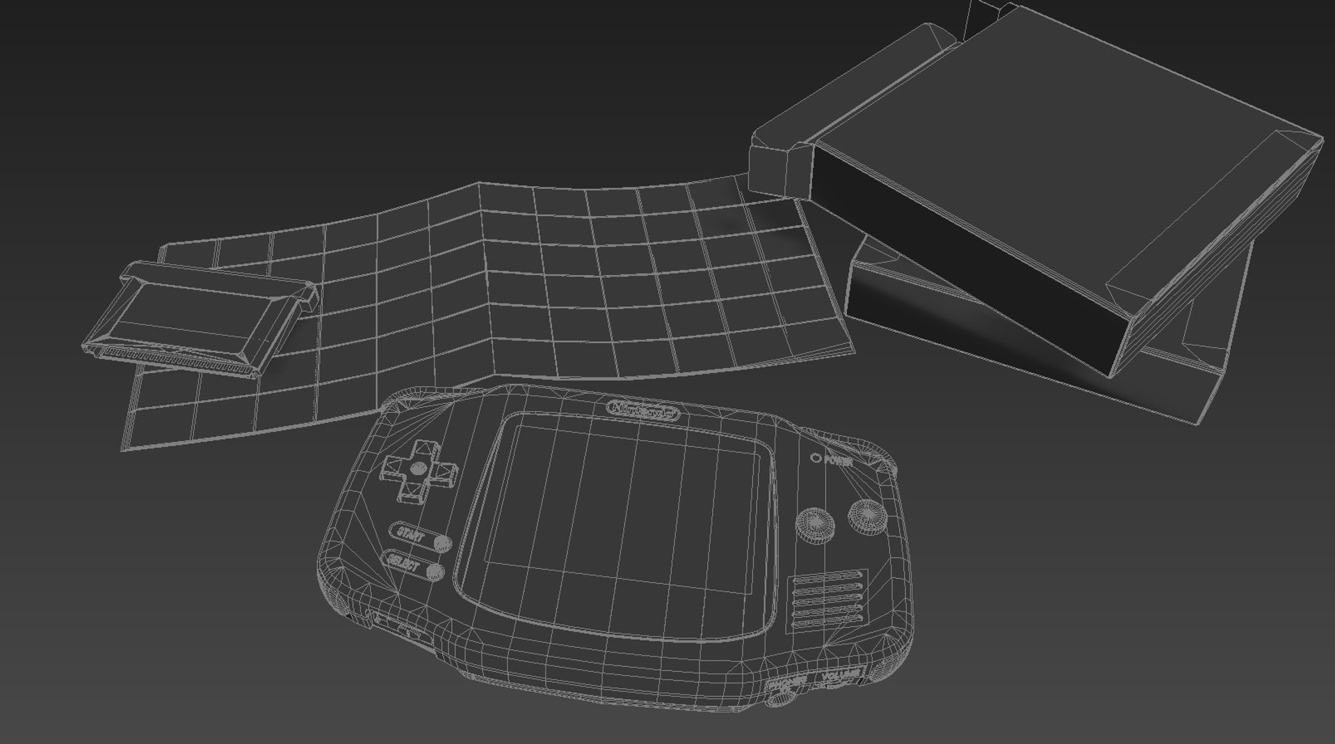 Nintendo Gameboy Advance 3D Model - TurboSquid 1457706
