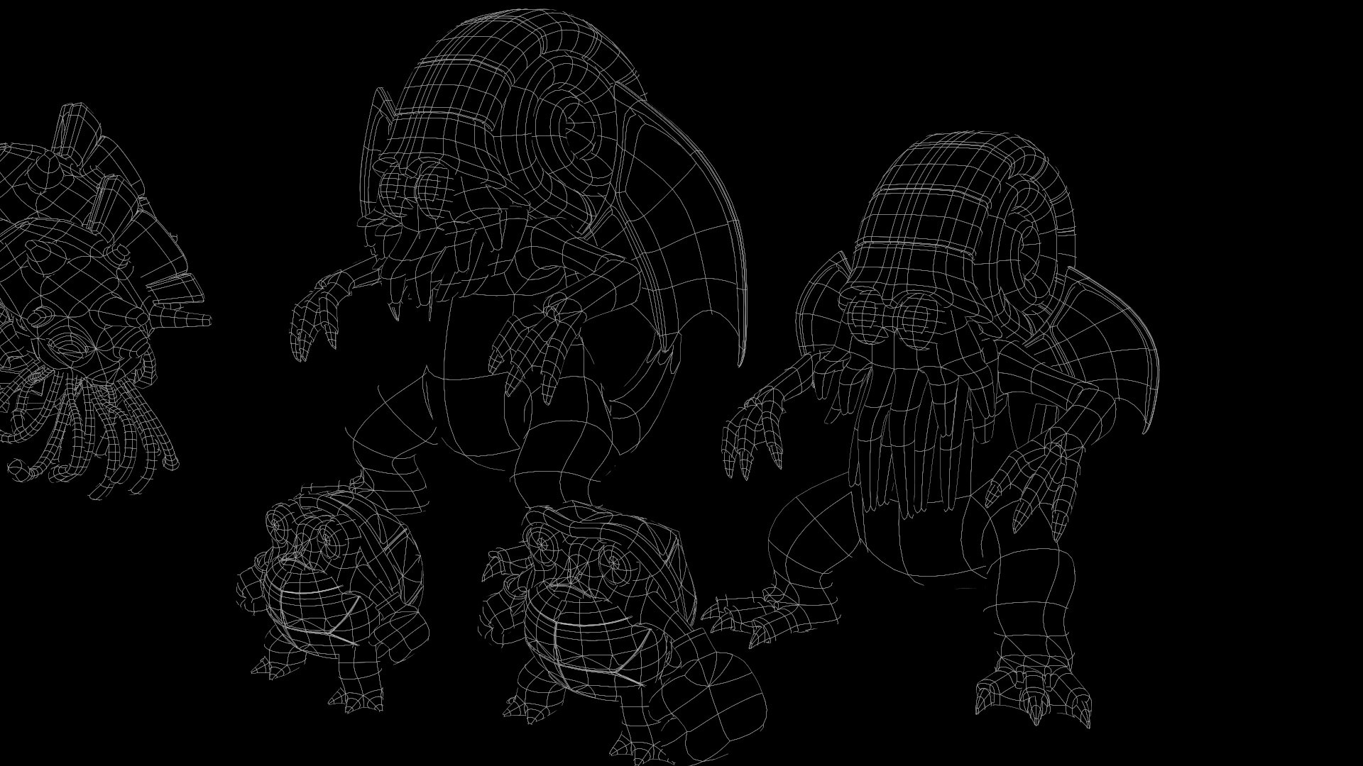 3D Game Ready Creature Bundles- Water And Sea Monsters- Evolution ...