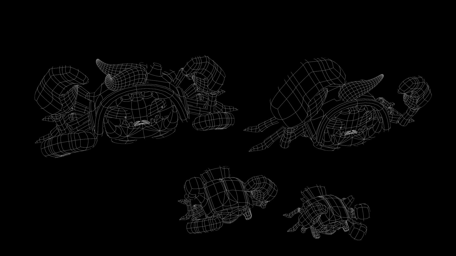 3D Game Ready Creature Bundles- Water And Sea Monsters- Evolution ...
