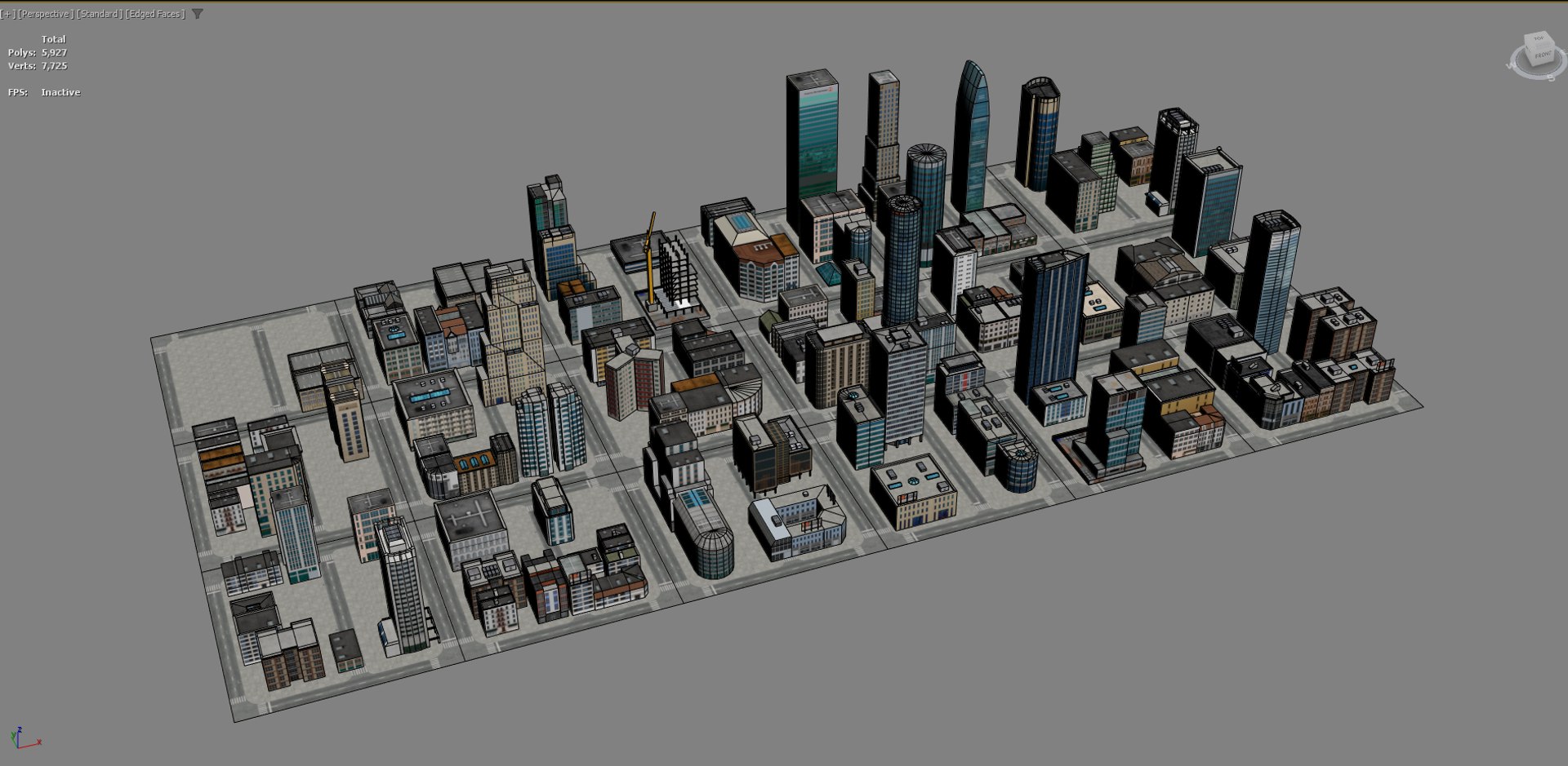 81 Low Poly Buildings Low-poly 3D Model 3D Model - TurboSquid 2518319