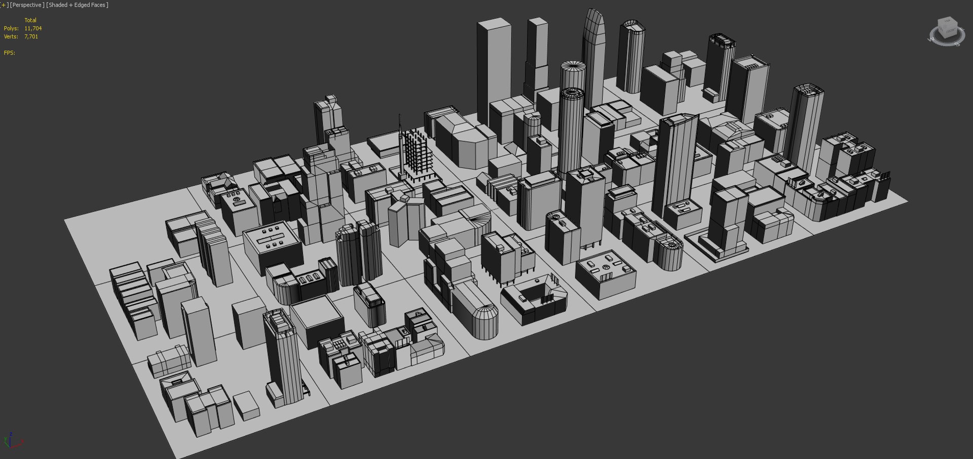 81 Low Poly Buildings Low-poly 3D Model 3D Model - TurboSquid 2518319