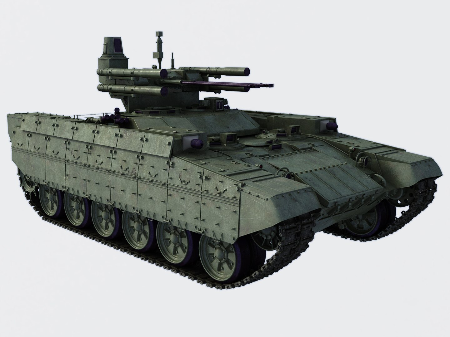 3d Bmpt Tank
