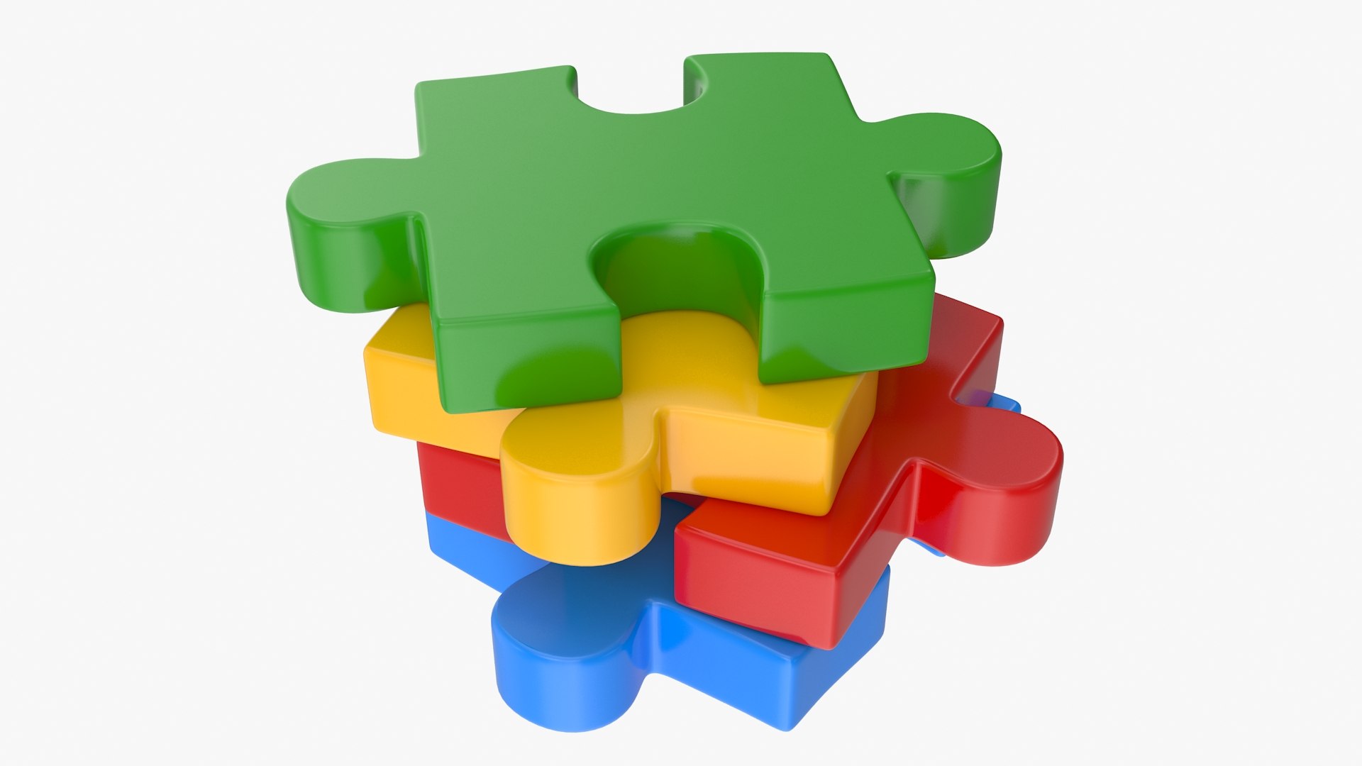 Puzzle Piece 3D Model - TurboSquid 1645463