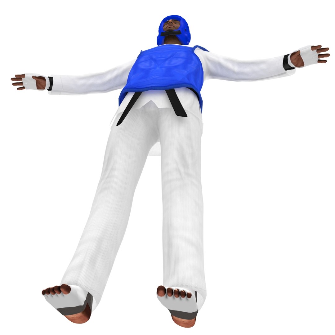 3D Olympic Taekwondo Model - TurboSquid 1292991