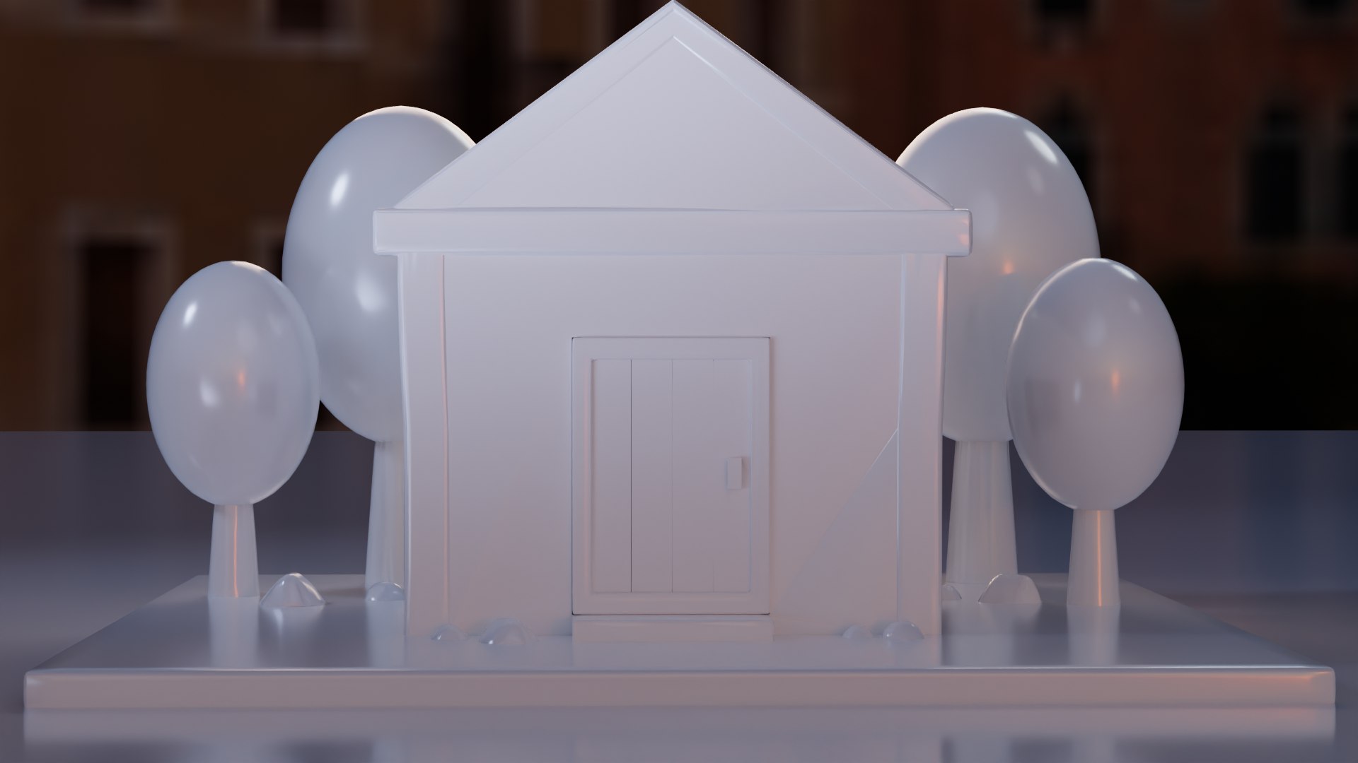 3D Tabletop House Model Model - TurboSquid 2378631