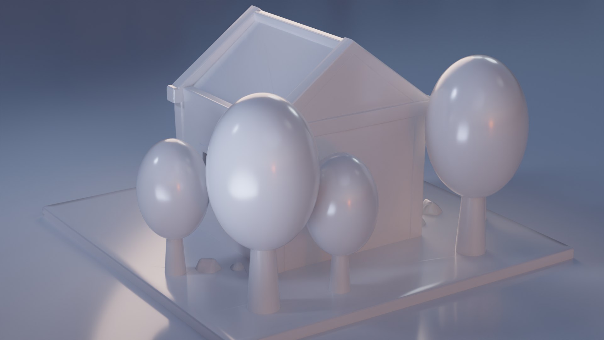 3D Tabletop House Model Model - TurboSquid 2378631