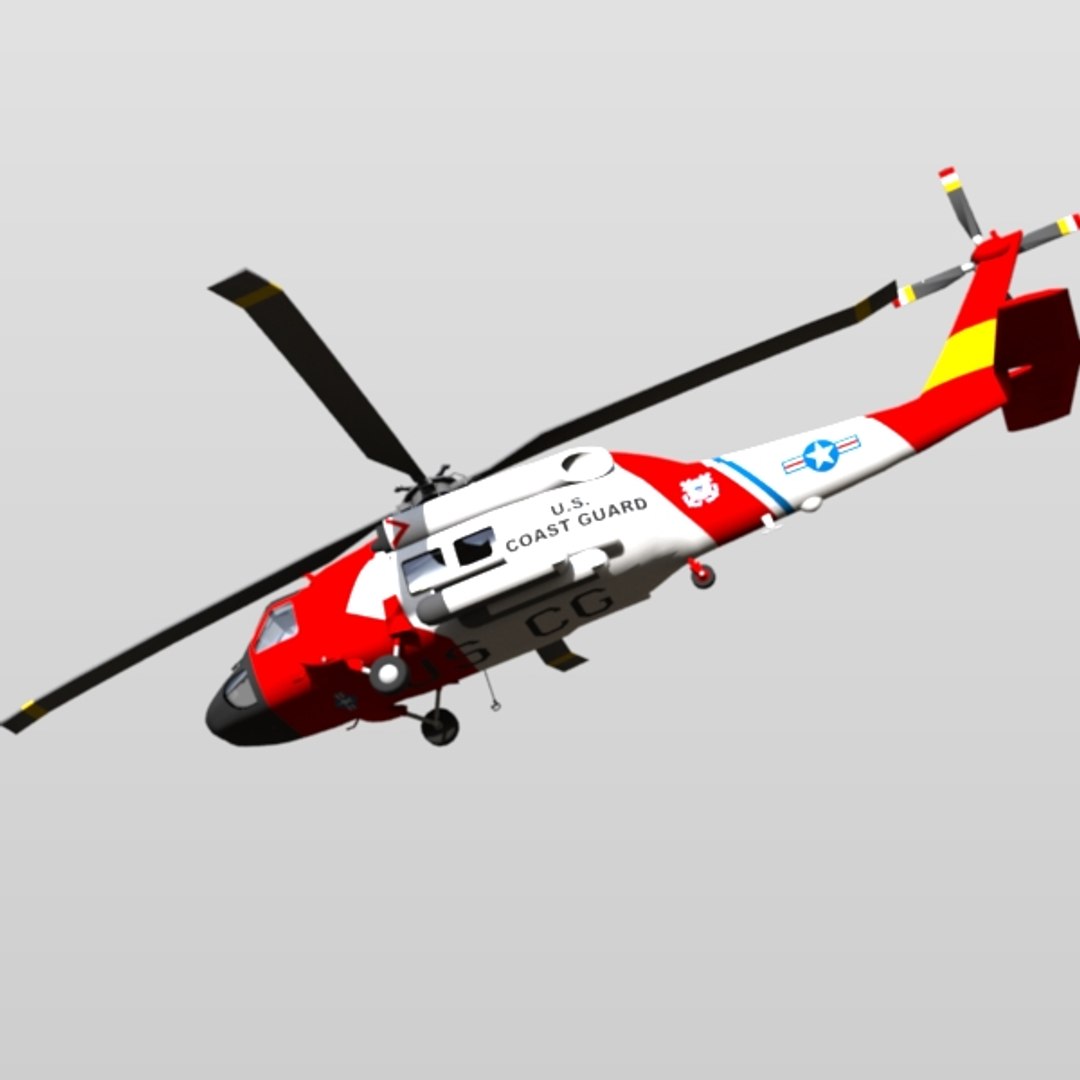 Sikorsky Jayhawk Helicopter Coast Guard Max