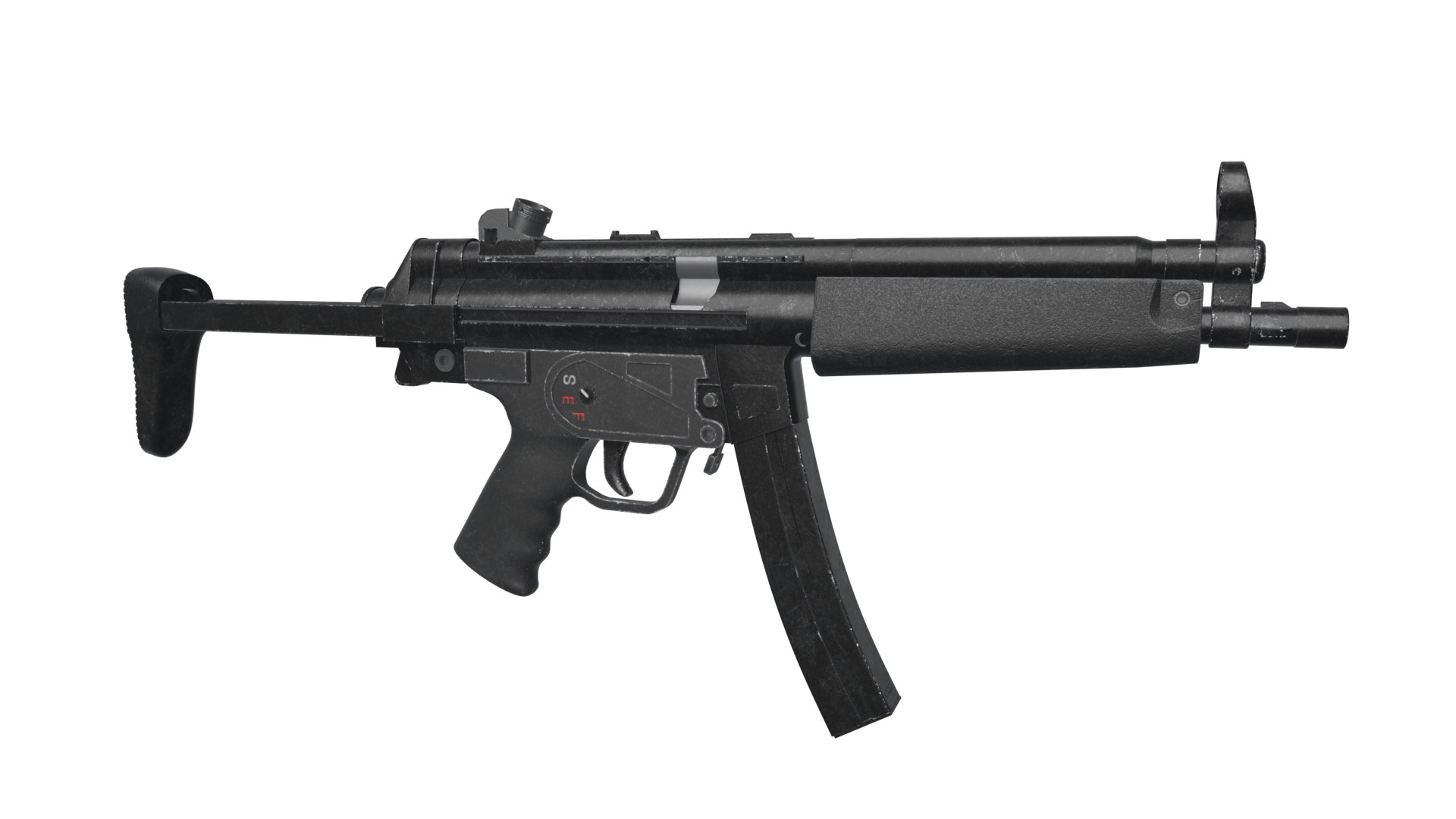 3D Model MP-5 Full Detailed - TurboSquid 2375608