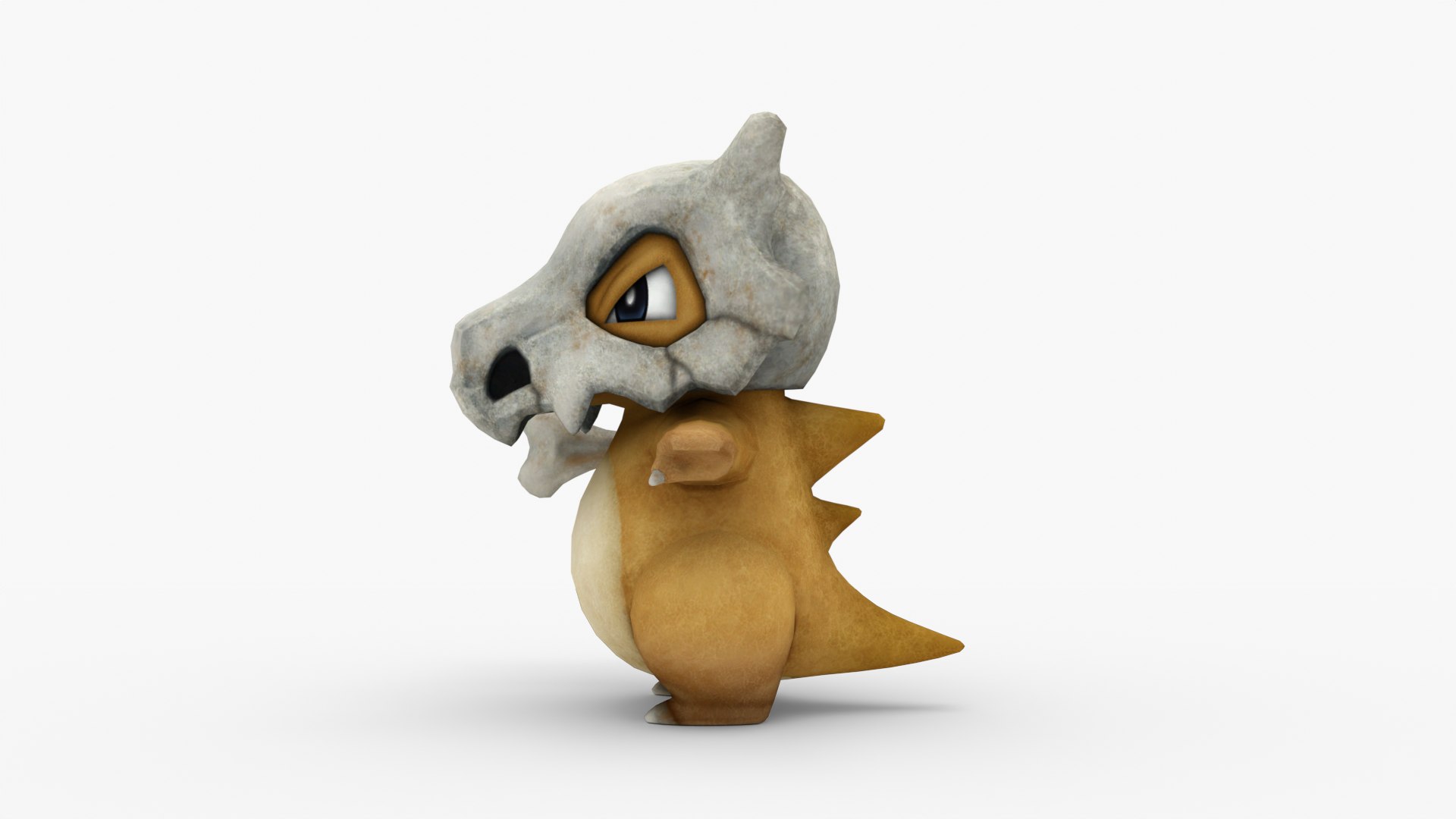Cubone Pokemon 3D Model - TurboSquid 2386439