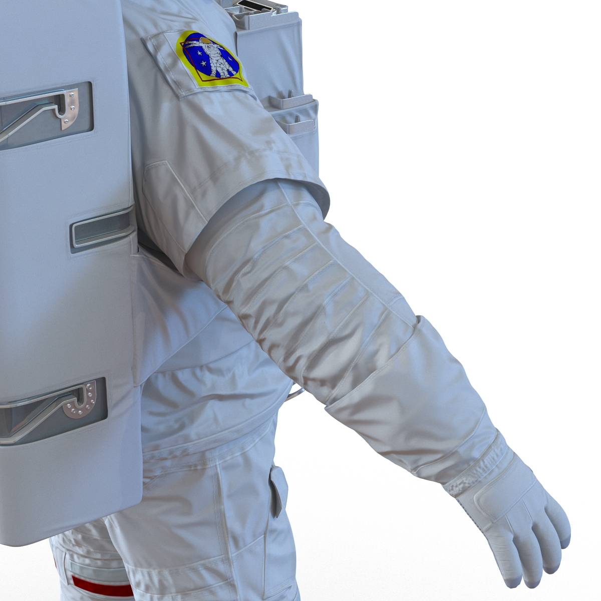 3dsmax extravehicular mobility unit rigged